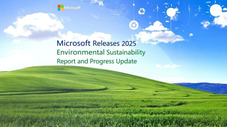 Microsoft Releases 2025 Environmental Sustainability Report and ...